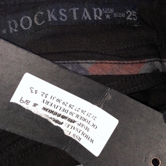 ROCKSTAR SUSHI | Pants & Jumpsuits | Rockstar Sushimoto Metallic ...